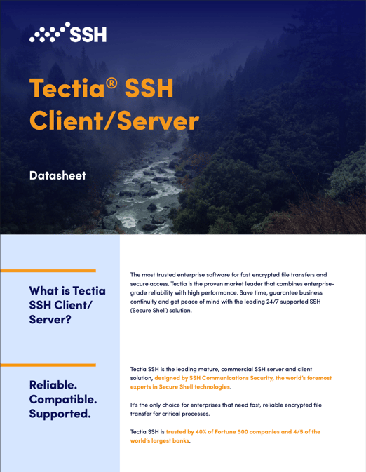 Secure File Transfer, Remote Access & Tunneling Software Tectia | SSH Secure File Transfer, Remote Access & Tunneling Software Tectia | SSH